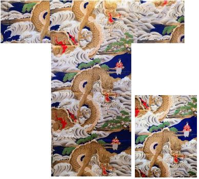 Great Sea Dragon Long Silk Kimono Robe for Men – Beautiful Robes